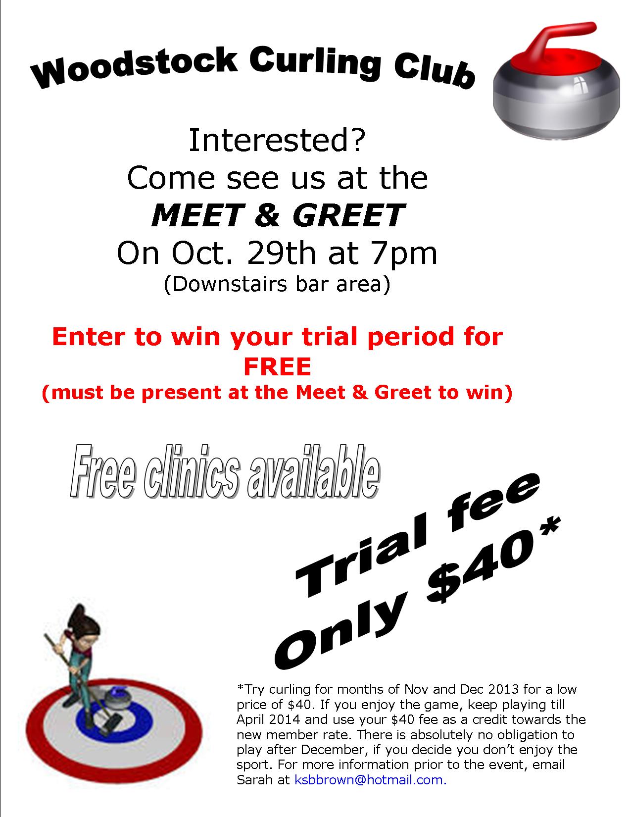 Curling 2013 Promo – Woodstock Golf and Curling Club