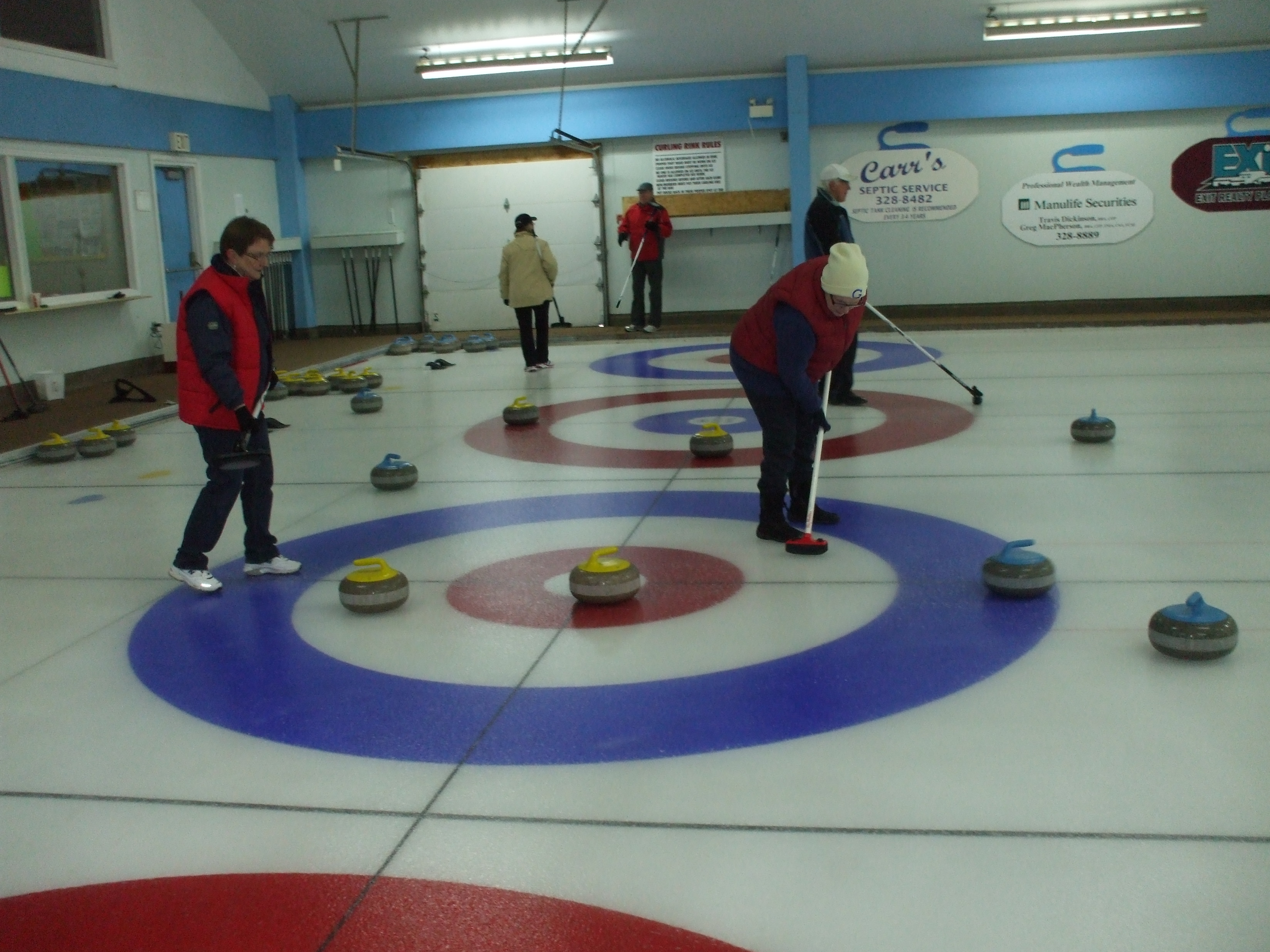 Stick Curling 2014 – 2 – Woodstock Golf and Curling Club
